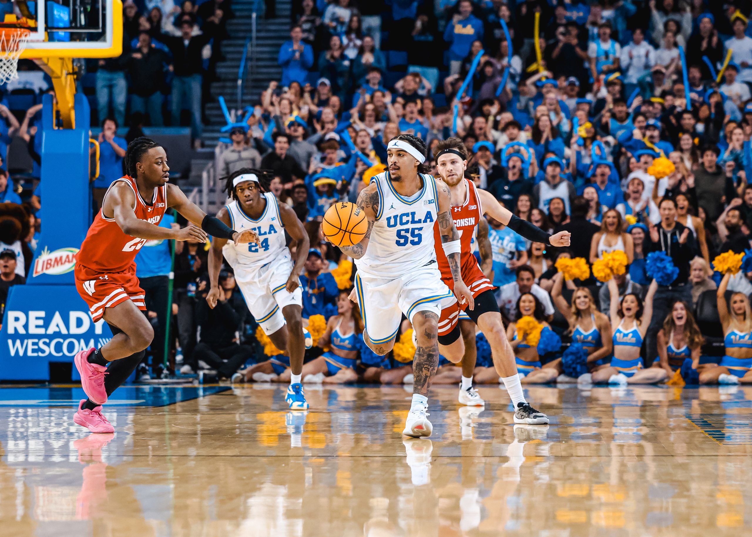 UCLA holds on to beat No.18 Wisconsin in a nail-biting finish – BruinLife