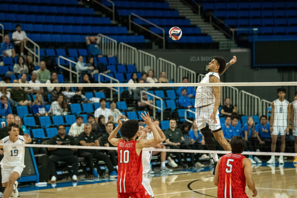 No.1 UCLA men’s volleyball set a new record after defeating No.13 Ohio ...
