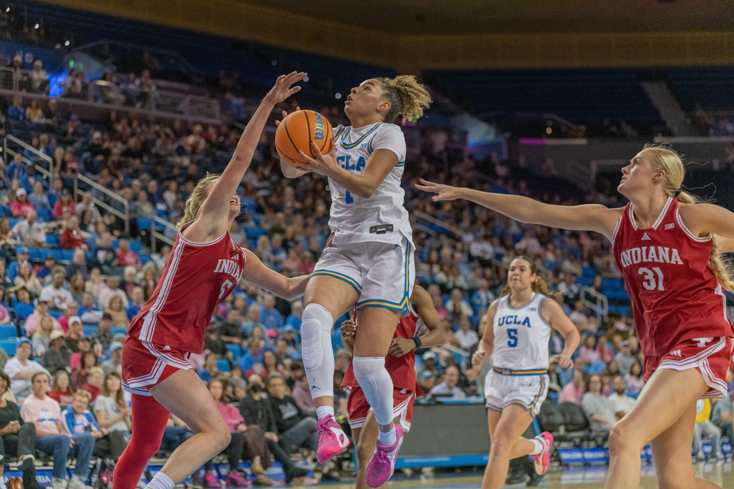 Bruins fight for a cure and win against Indiana, 92-48 – BruinLife