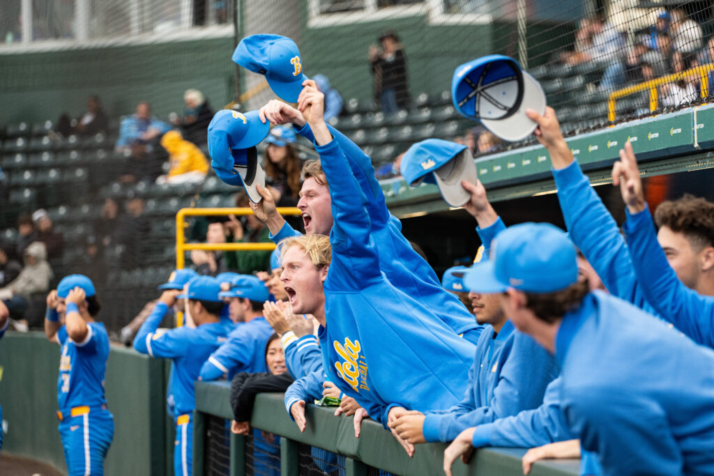 Roch Cholowsky brings the No.1 Bruins to a win with two home runs, 13-5 ...